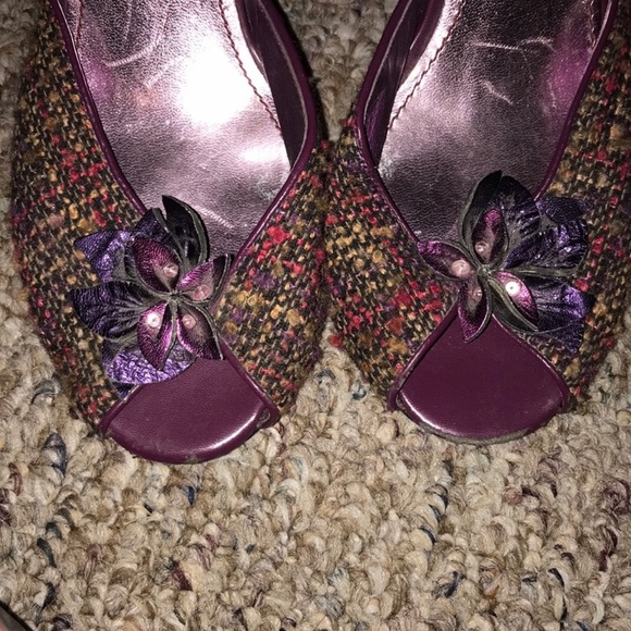 Steve Madden | Shoes | Steve Madden Flannel Womens Plaid Heel Shoe ...